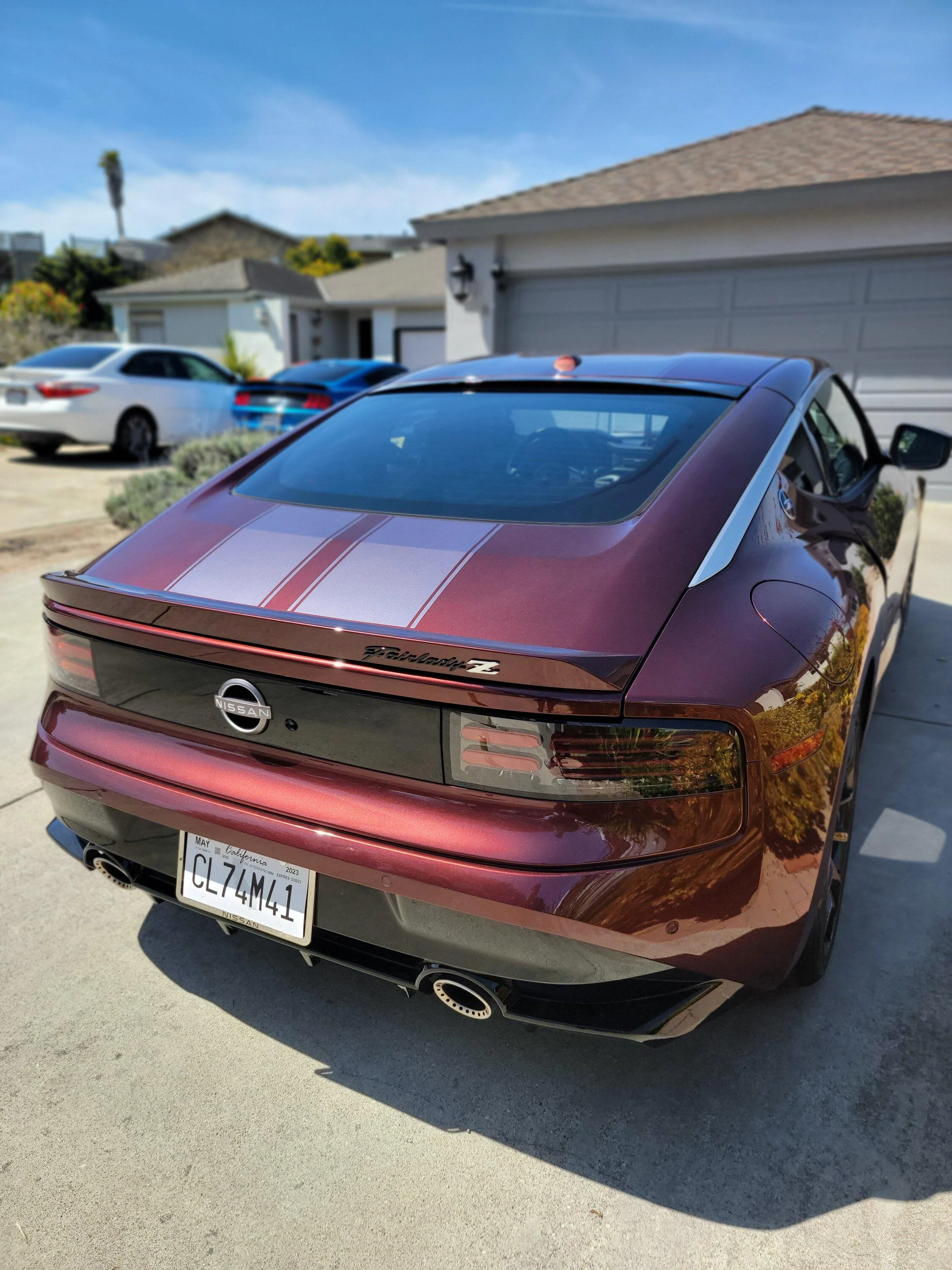 Rebadged my 2023 Rosewood Metallic “Fairlady” Z 😎 | 2023+ Nissan Z ...