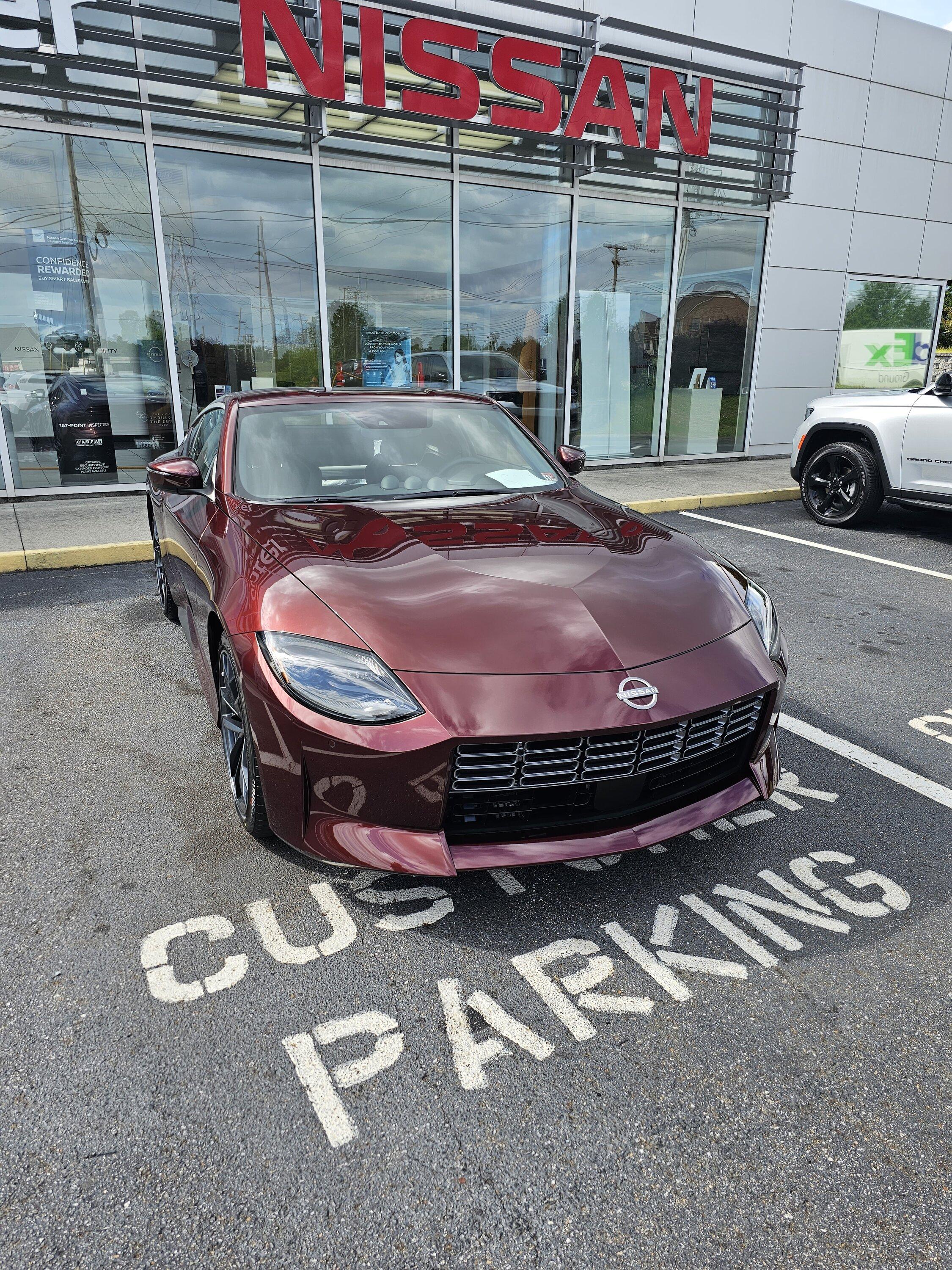 ROSEWOOD METALLIC Nissan Z Color Pics & Club | Page 7 | 2023+ Nissan Z ...