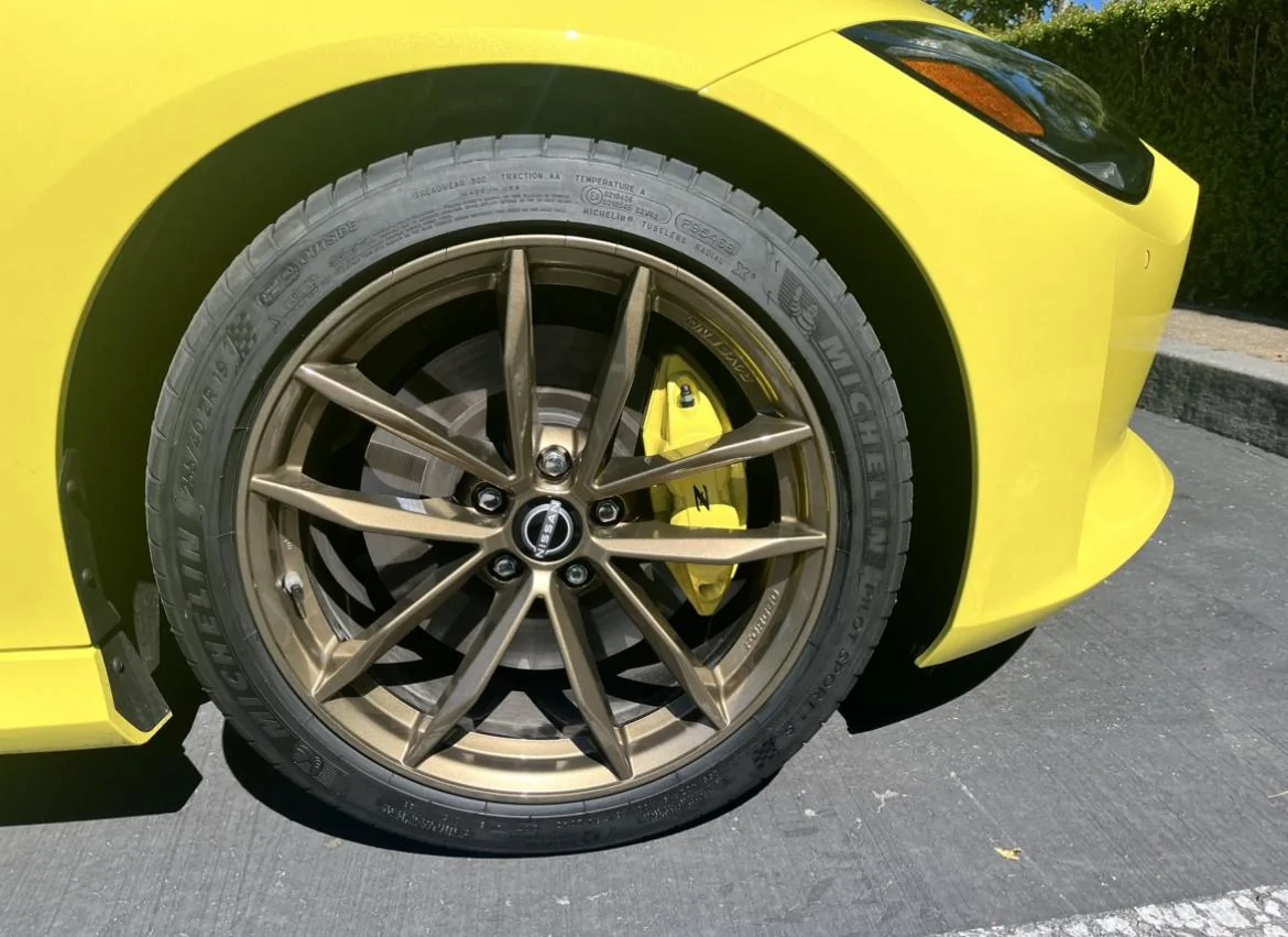 Michelin PS4S tires = Big Difference on 2023 Z | 2023+ Nissan Z Forum ...