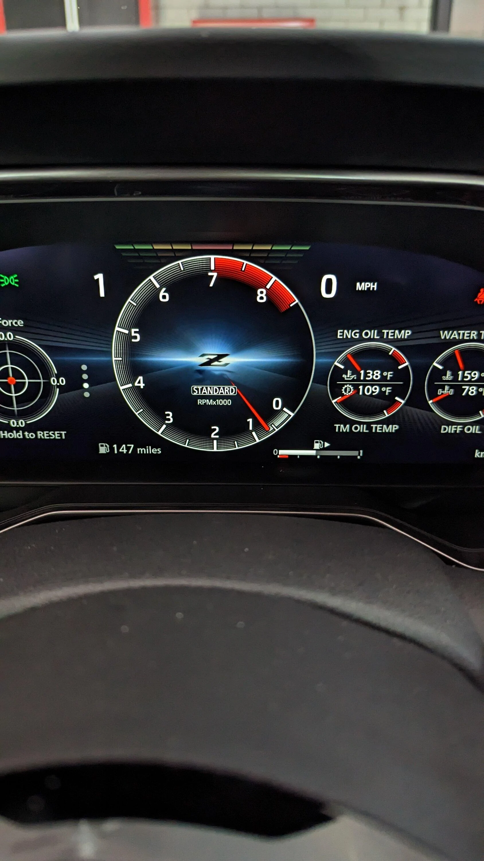 How to display the gears on the digital display? | 2023+ Nissan Z Forum ...