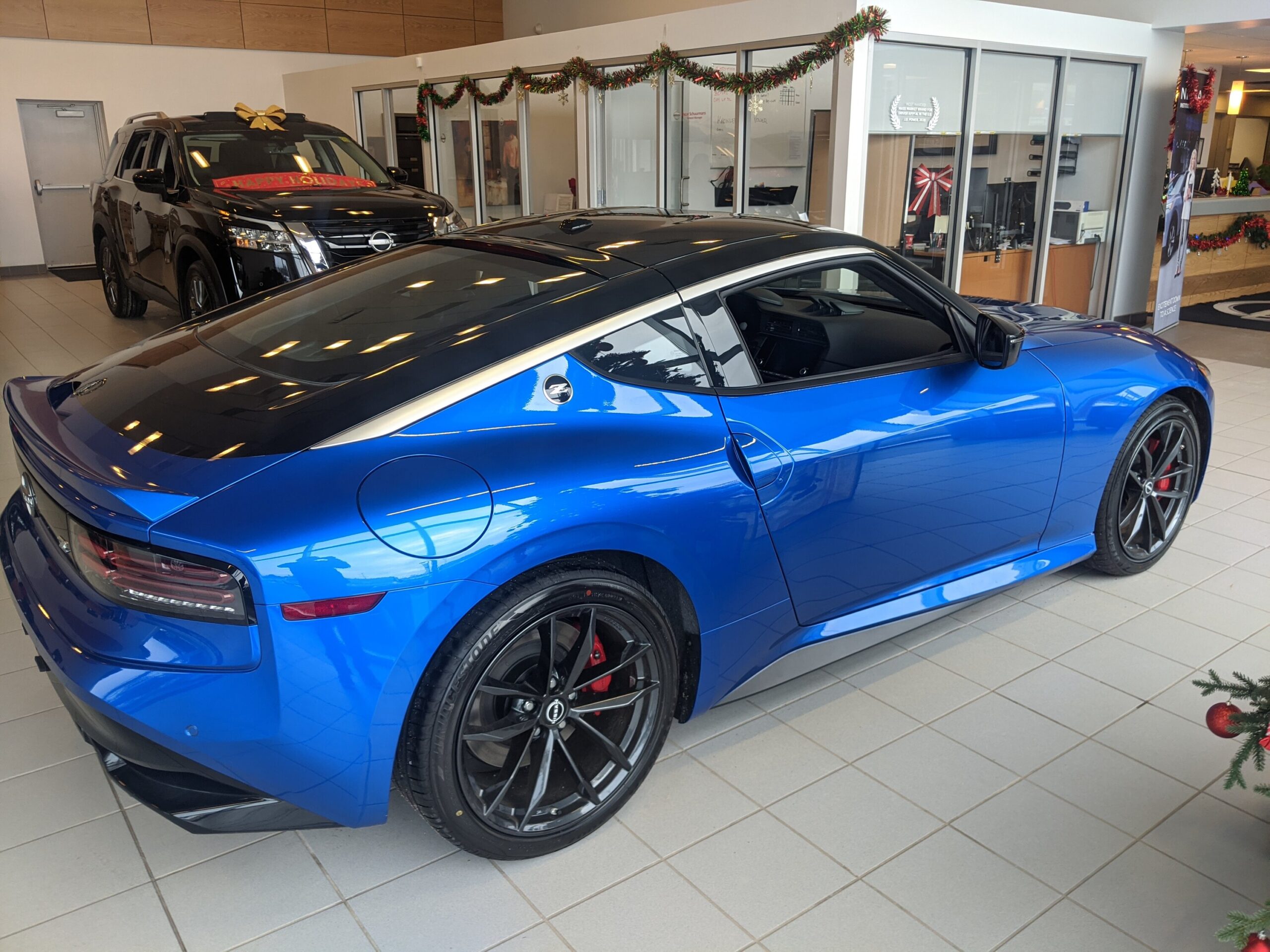 She's officially mine 🤩 Seiran Blue 2023 Z delivered! | 2023+ Nissan Z ...