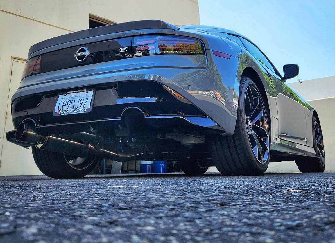 ARK Performance - single exit exhaust for Nissan Z | 2023+ Nissan Z ...