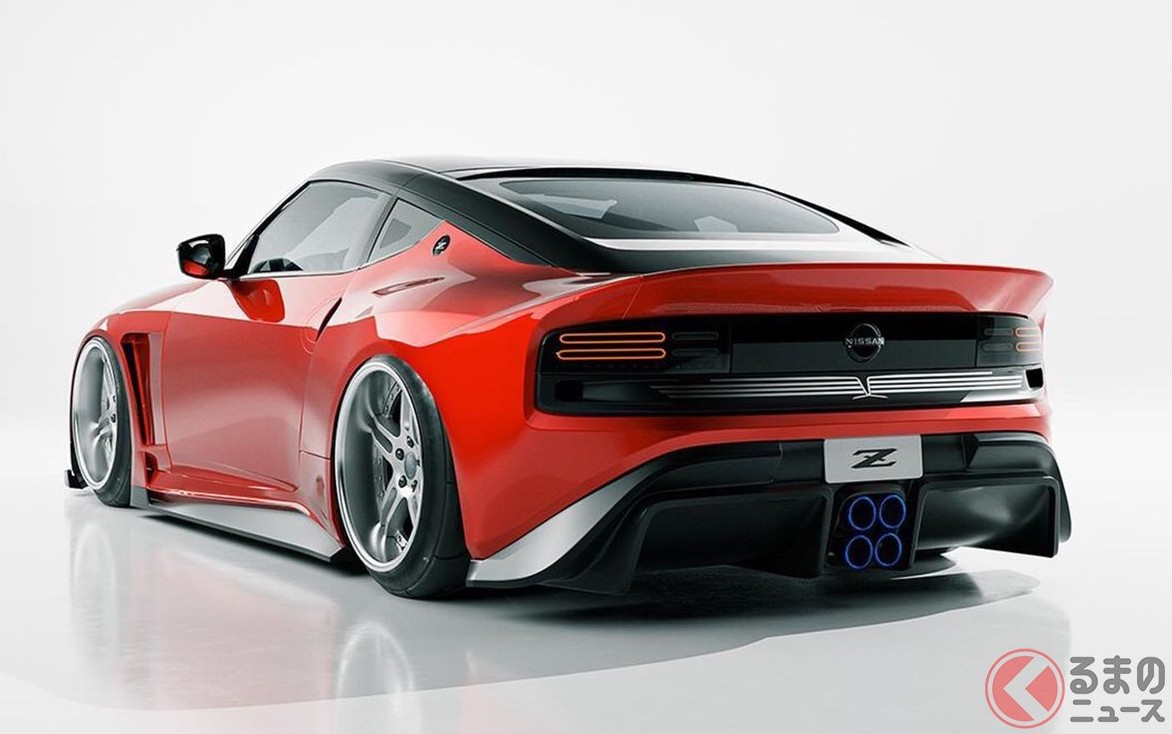 Quad exhaust ARKANGEL Nissan Z body kit | 2023+ Nissan Z Forum ...